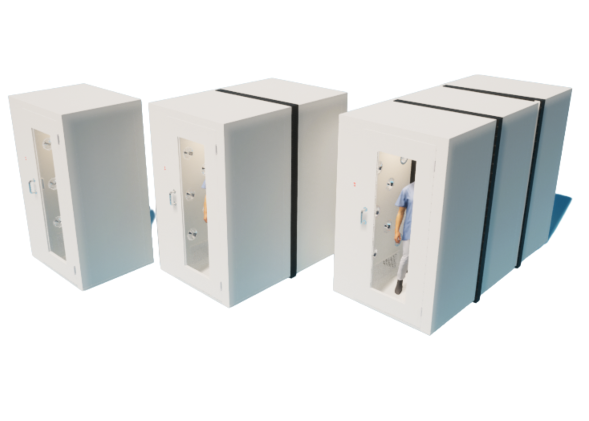 Douche à Air pour Salles Blanches | Euroflux Clean Concept